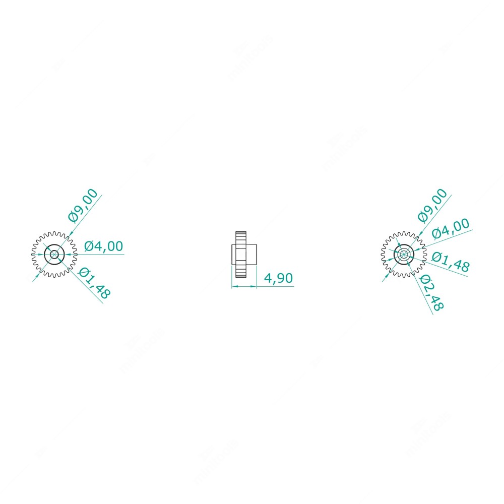 28 teeth gear for Volvo Penta rev counter gauges repair