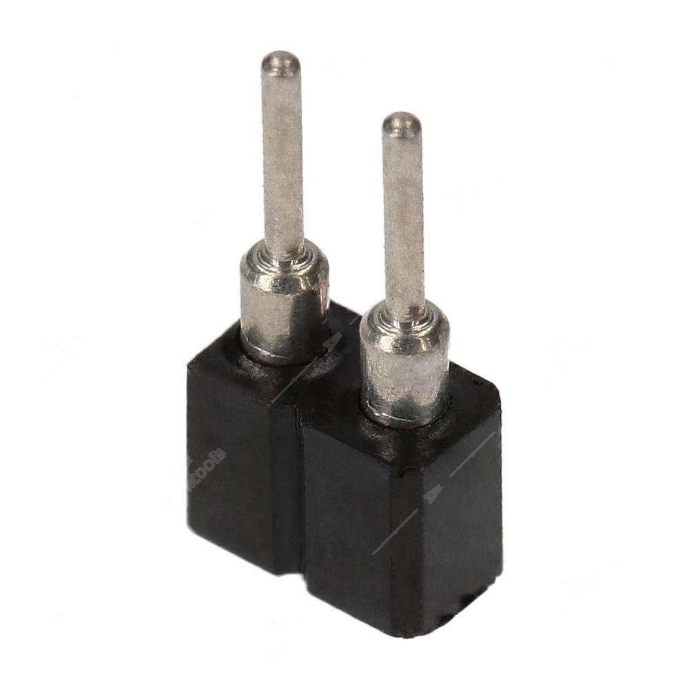 2 turned pins 2mm pitch female pin header SIP connector
