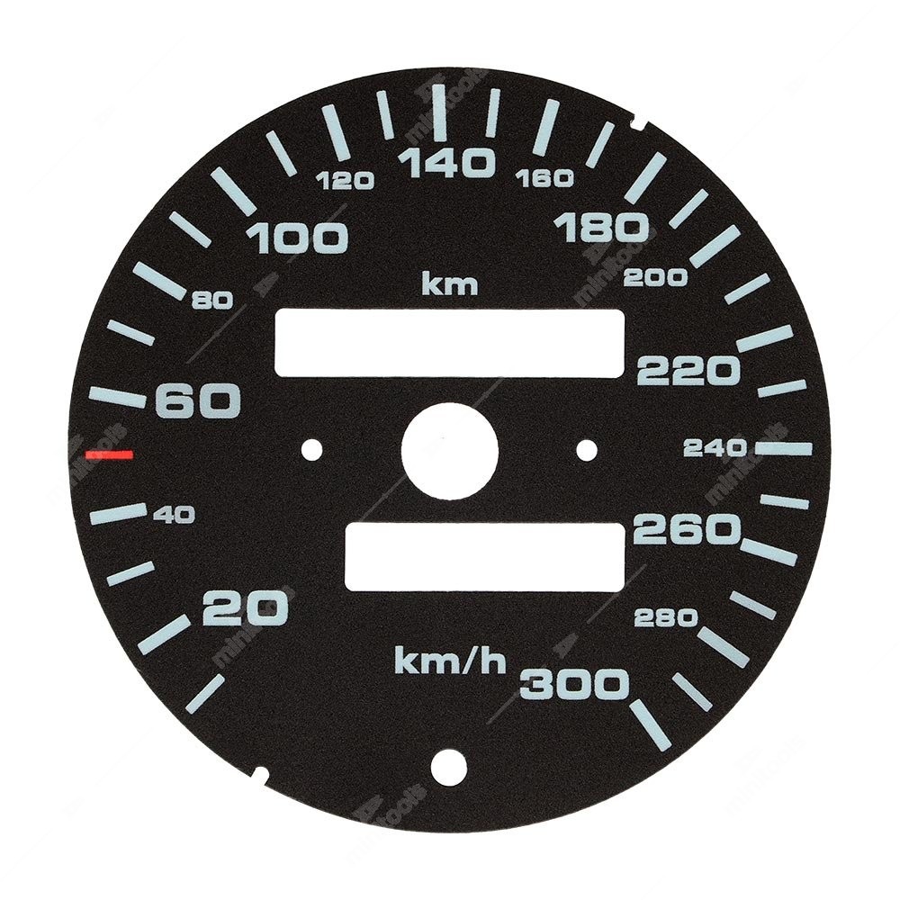 Speedometer dial for Porsche 911 993 - 964 mph to km/h conversion (2 ...