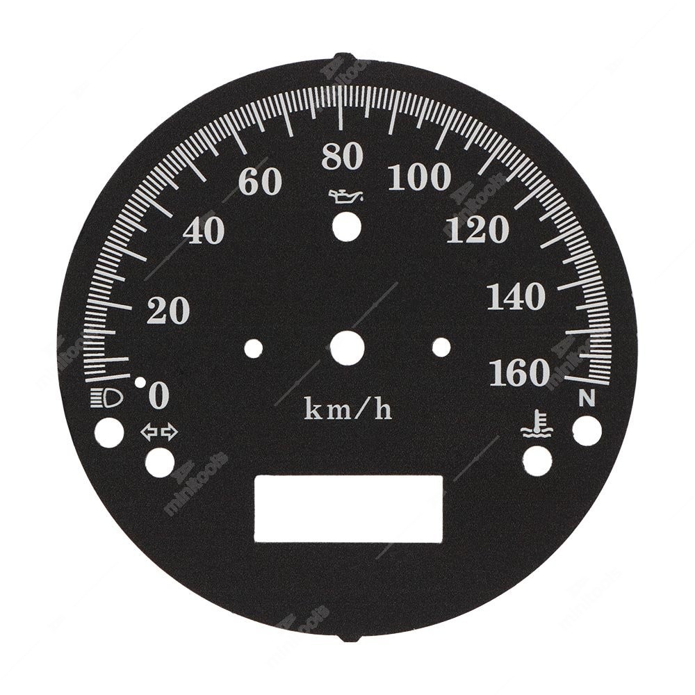 Honda Shadow Black Widow VT750DC speedometer dial